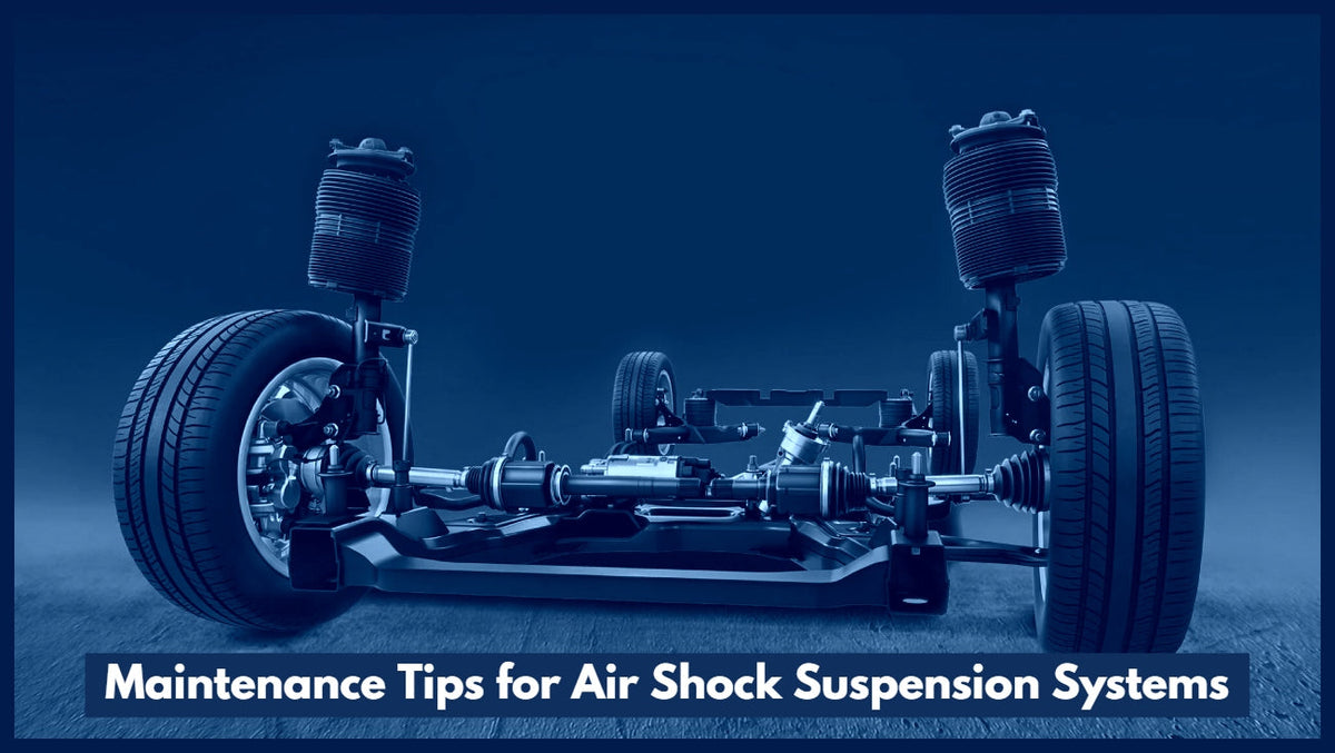 What are the best practices for air shock maintenance?