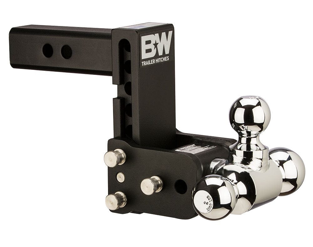 B&W Hitches 8' Blk T&S, Tri-Ball-Boxed | AirSuspension.com