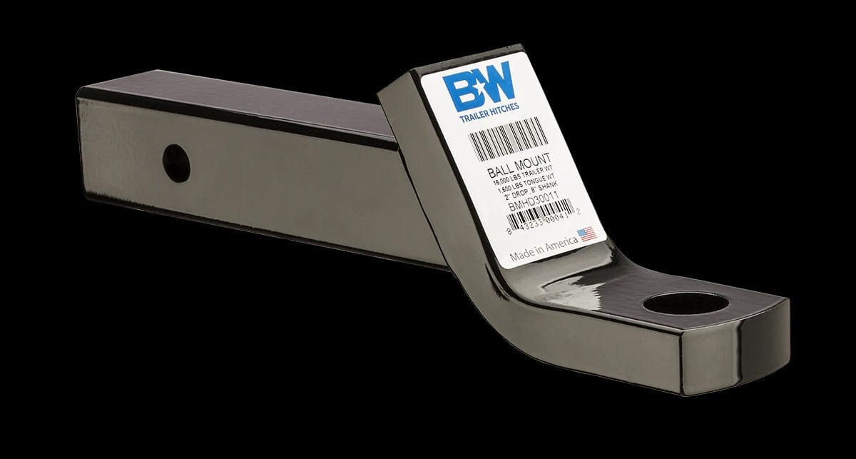 B&W Hitches Ball Mount 16K 2' Drop | AirSuspension.com
